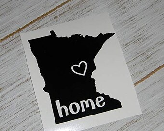Minnesota decal | Etsy