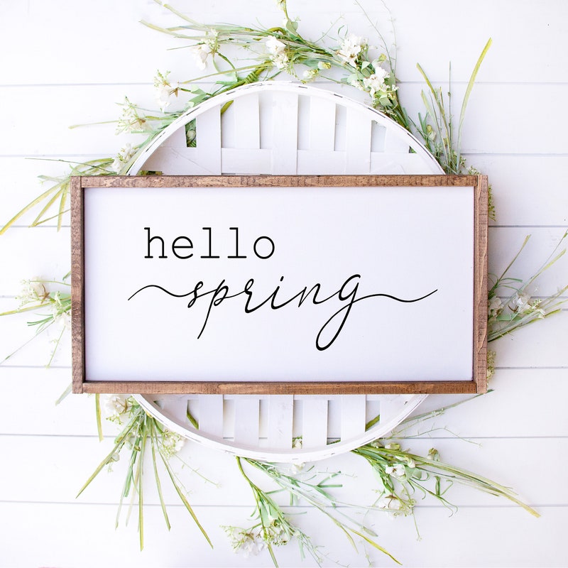Spring Signs - Etsy