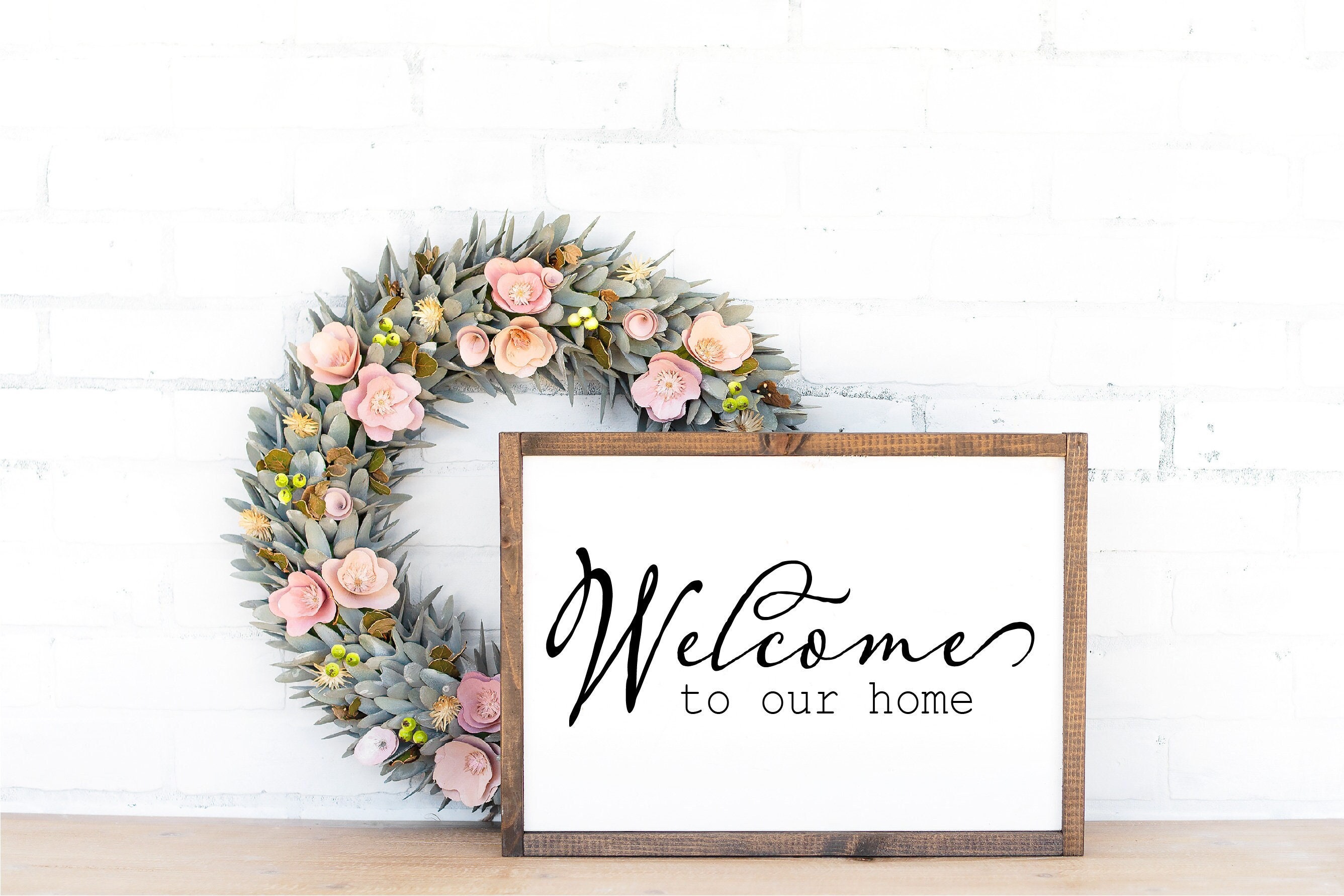 Welcome to Our Home Printable Digital Print Print-at-home - Etsy