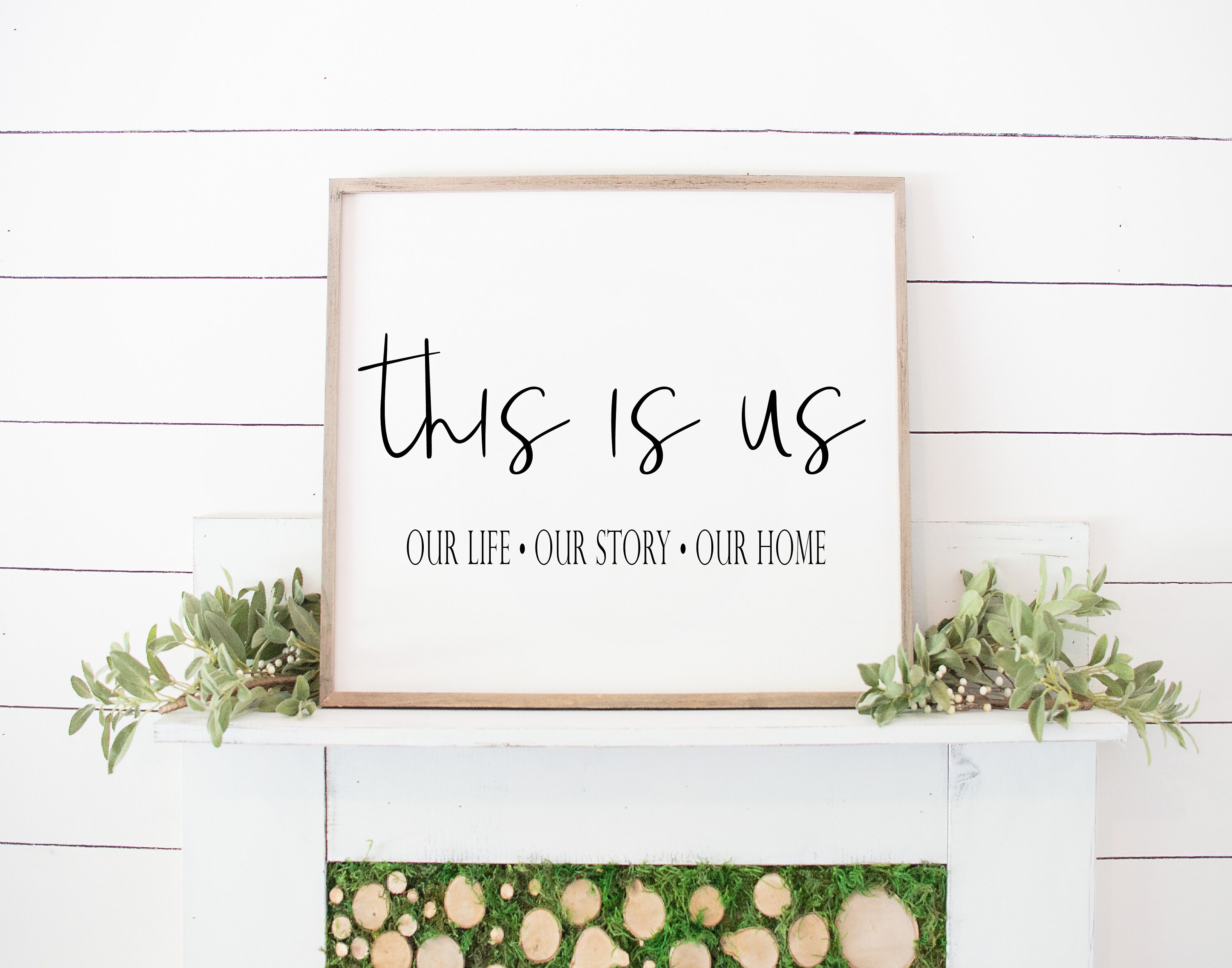 This is Us Sign, DIY Home Decor, Farmhouse Wall Art, Farmhouse Decor ...