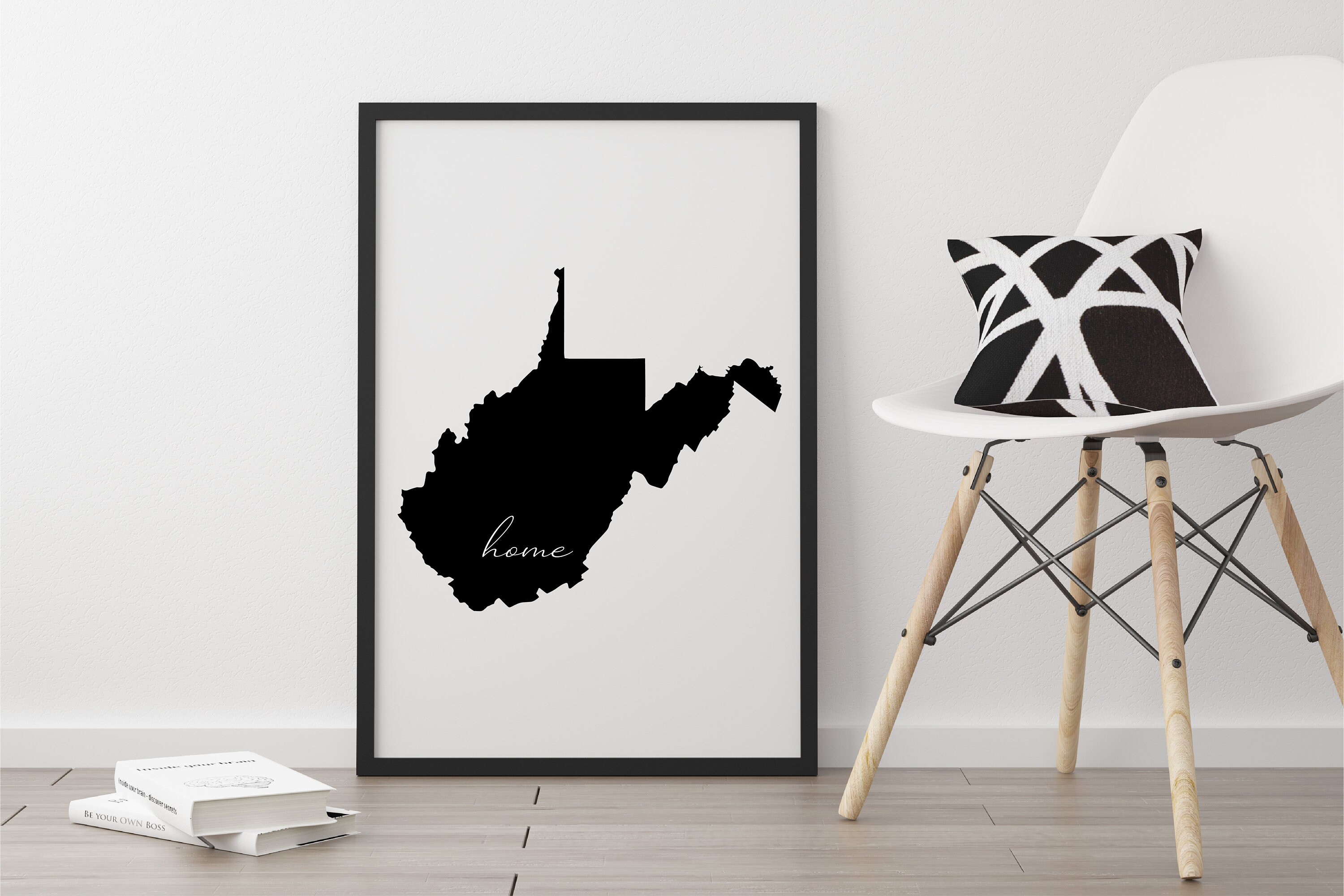 West Virginia Home Sign, West Virginia State Sign, Inicio, Arte mural ...
