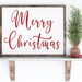 Merry Christmas Sign, DIY Home Decor, Christmas Print Wall Art, Merry ...