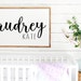 Nursery Name Sign, DIY Nursery Decor, Custom Baby Name Wall Art ...