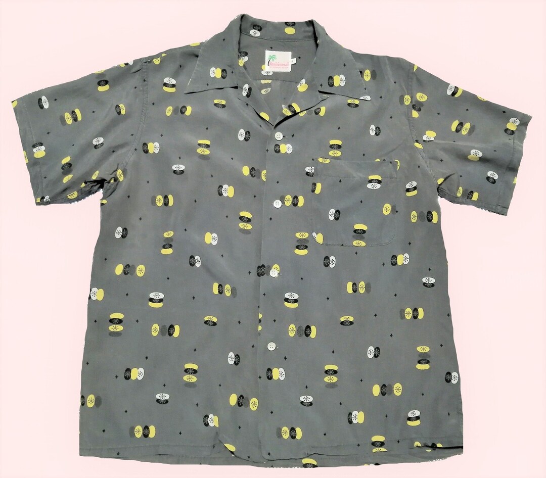 1950s Atomic Shirt MEDIUM Reminiscence Japan - Etsy