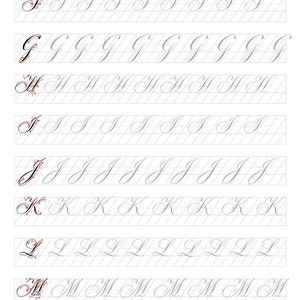 Copperplate Template - Etsy