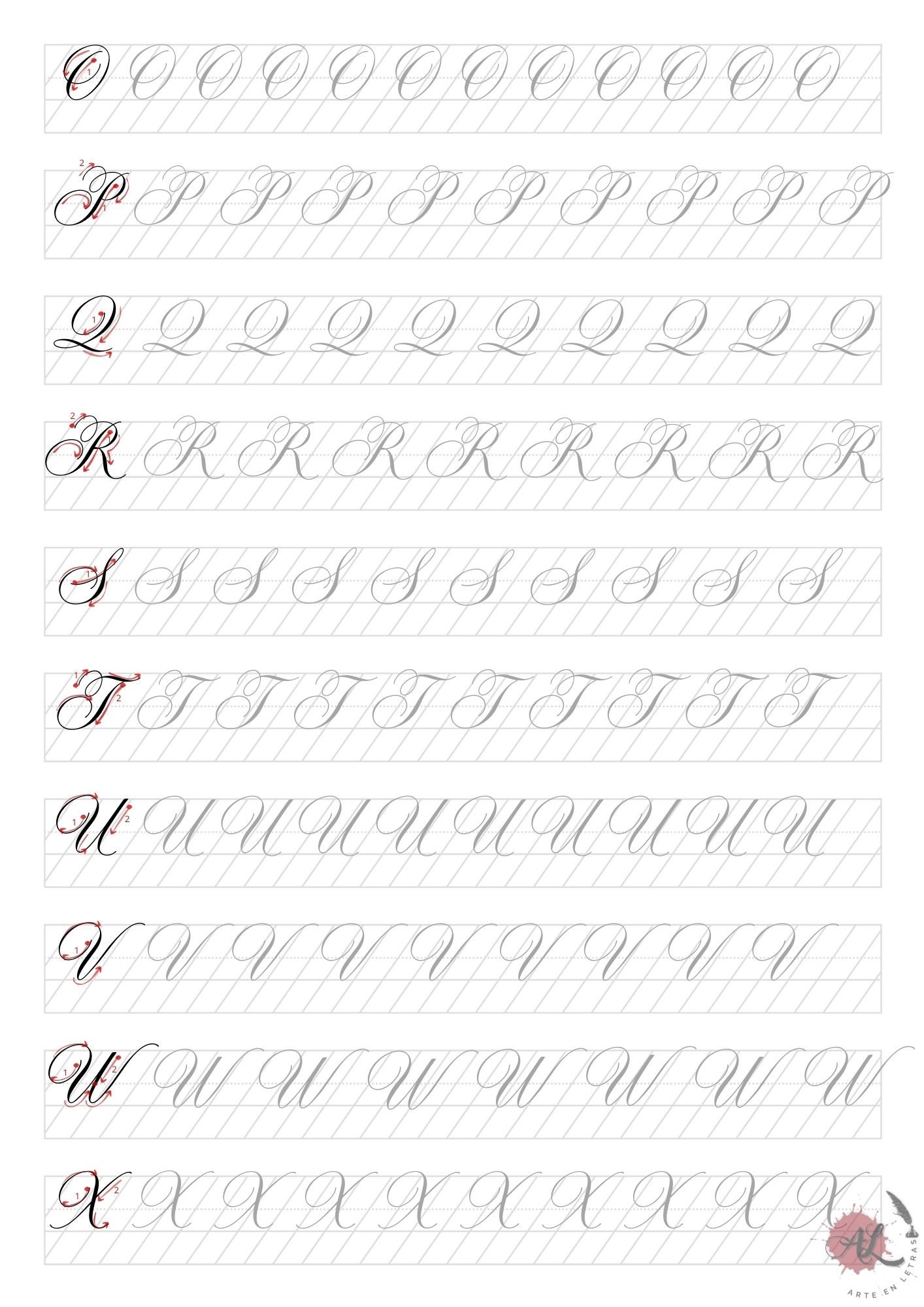 Copperplate Template - Etsy