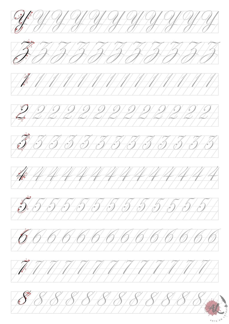 Copperplate Template - Etsy