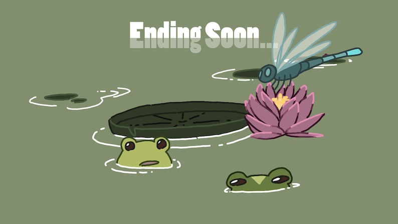 Animated Frog Twitch Screen | Overlay | Starting Soon | BRB | Offline ...