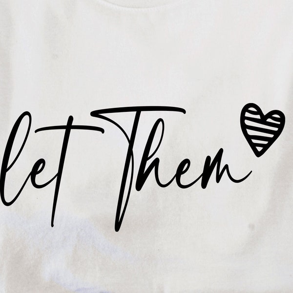 Let Them Svg - Etsy