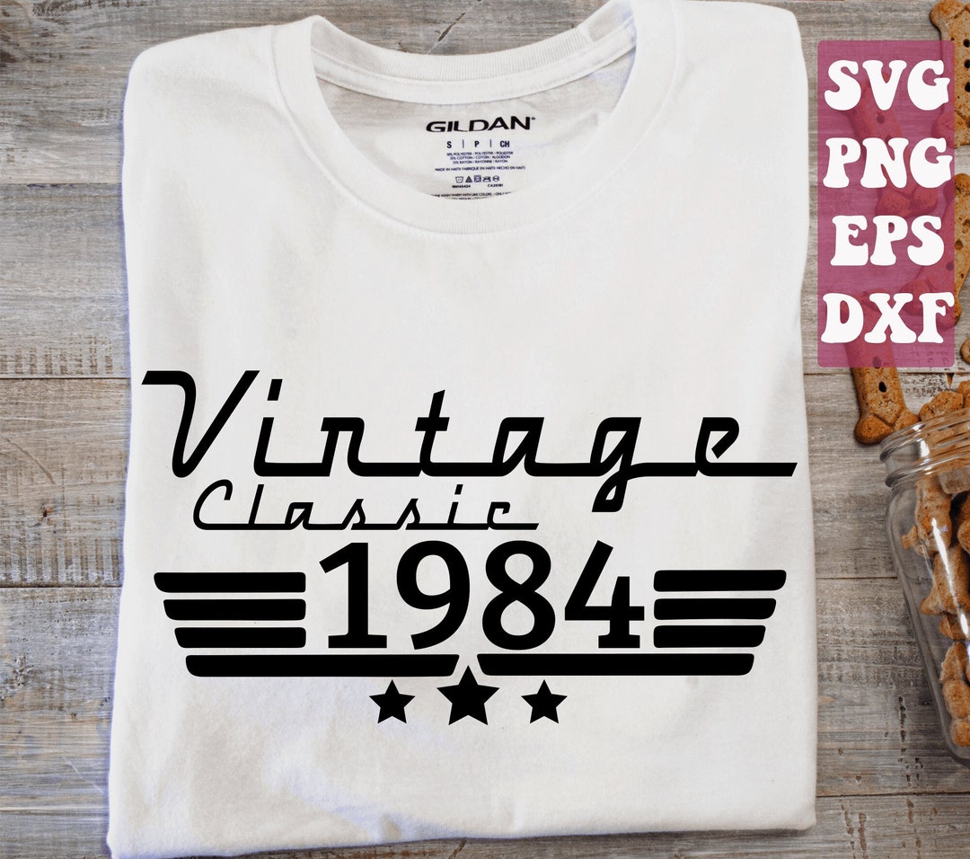 39th Birthday Svg 1984 Svg Classic 1984 Svg 39 Birthday - Etsy