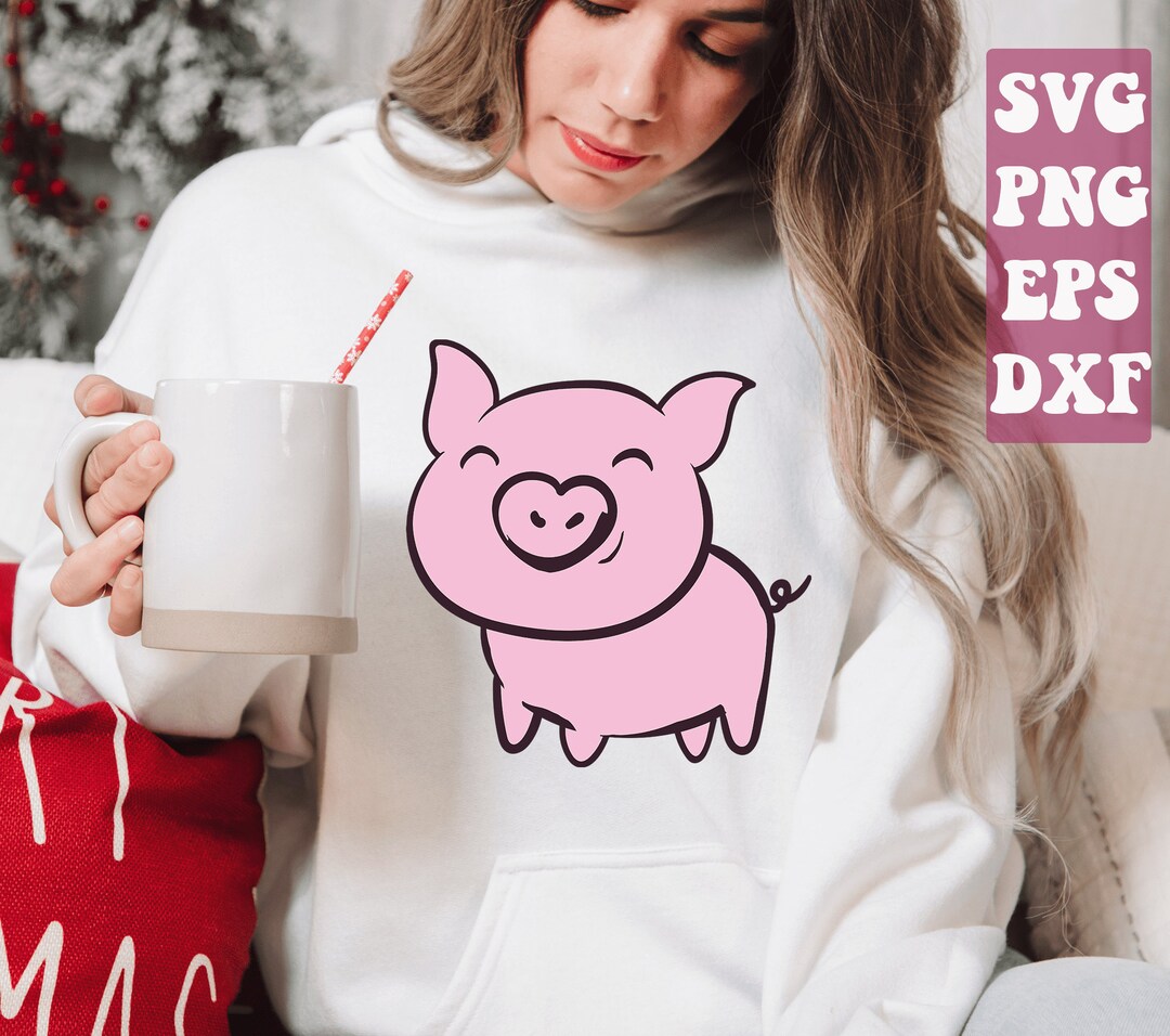 Pig Svg Cute Pig Face Svg Farm Animal Svg Farm Pig Svg Png - Etsy