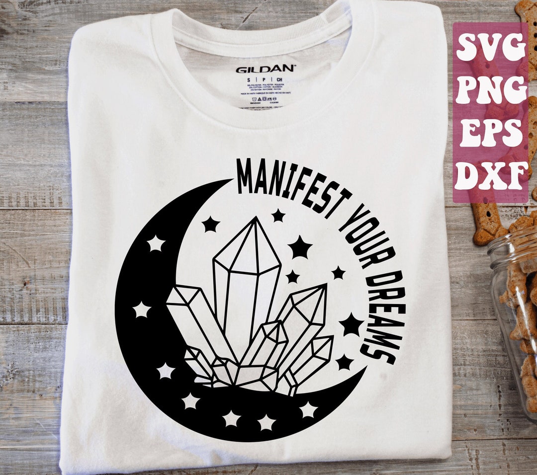 Manifest Svg Motivational Svg Inspirational Woman Svg - Etsy