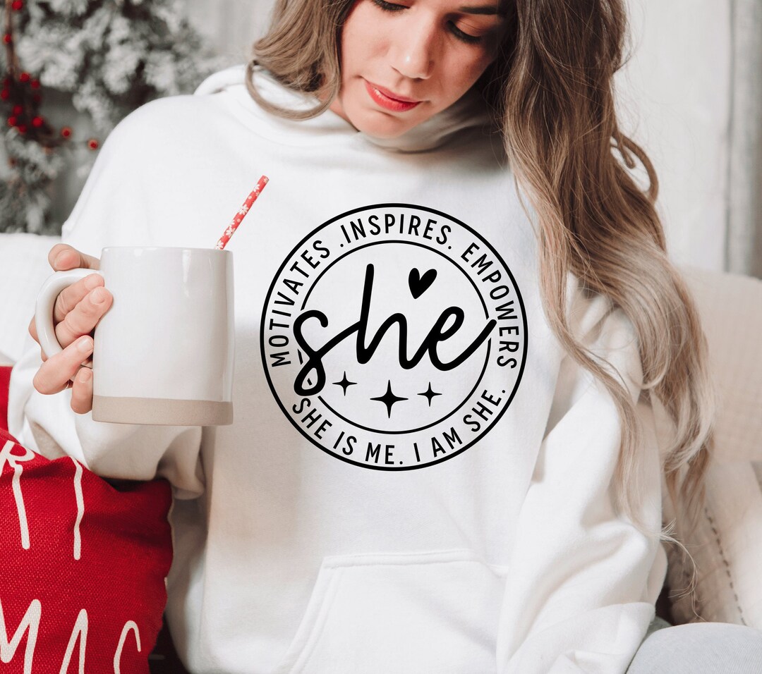 I Am She SVG PNG, Motivational Svg, Inspirational Png, Entrepreneurship ...