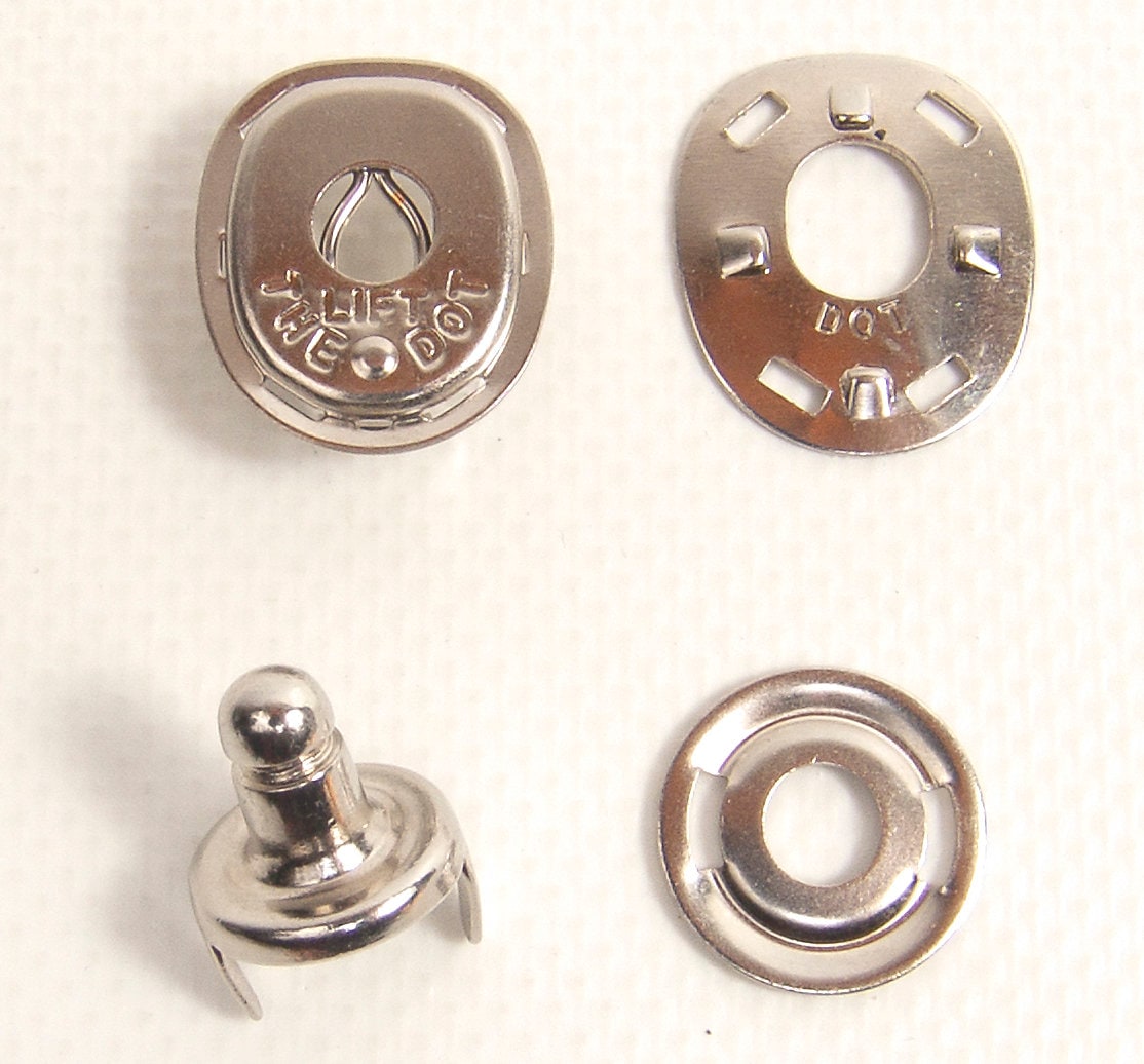 Lift the Dot Socket, Backing Plate & Two Prong Stud W/ Backing Plate 10 ...