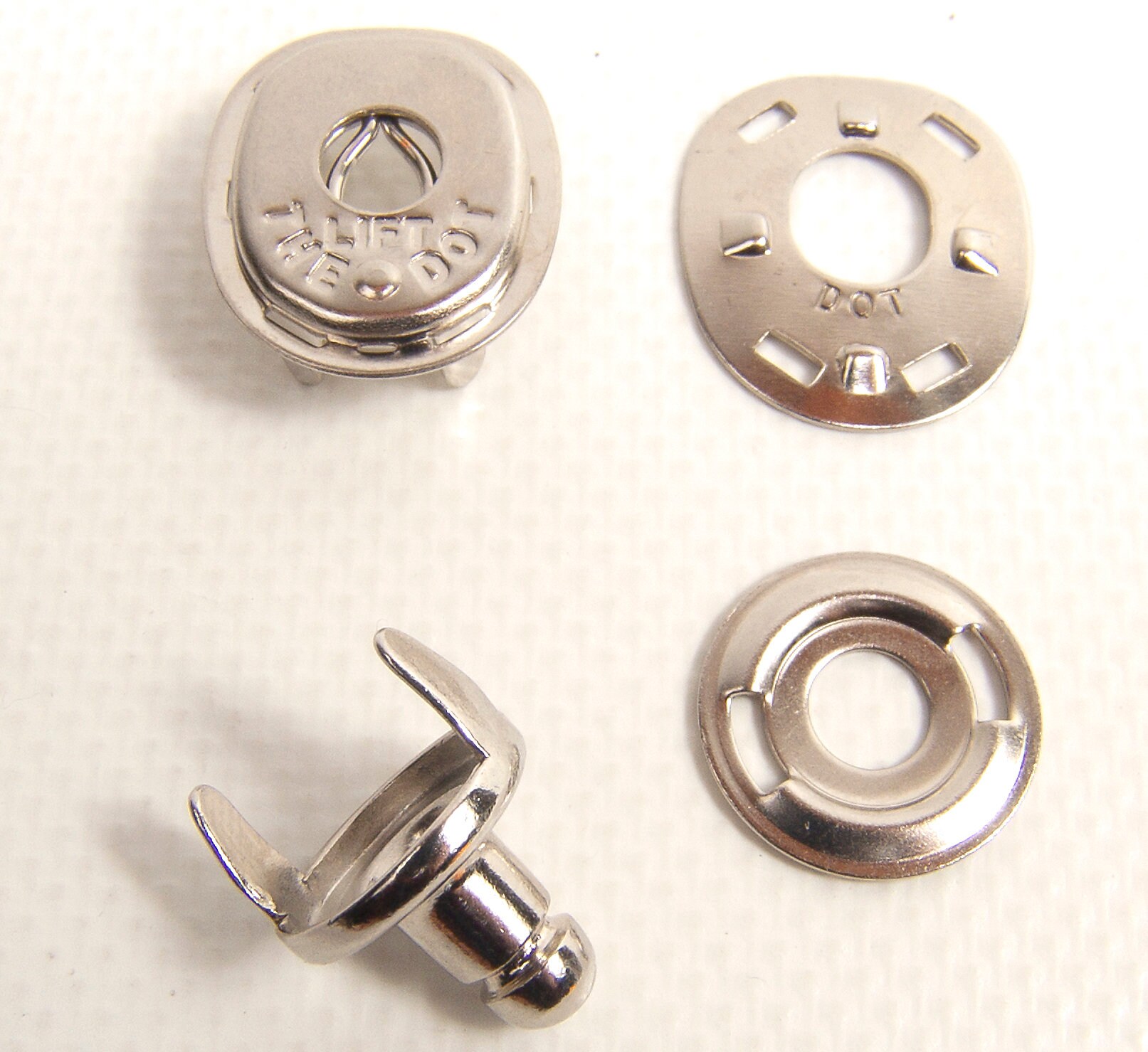 Lift the Dot Socket, Backing Plate & Two Prong Stud W/ Backing Plate 10 ...