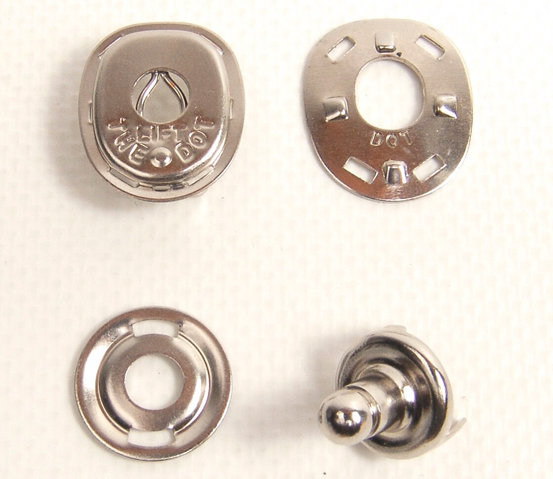 Lift the Dot Socket, Backing Plate & Two Prong Stud W/ Backing Plate 10 ...