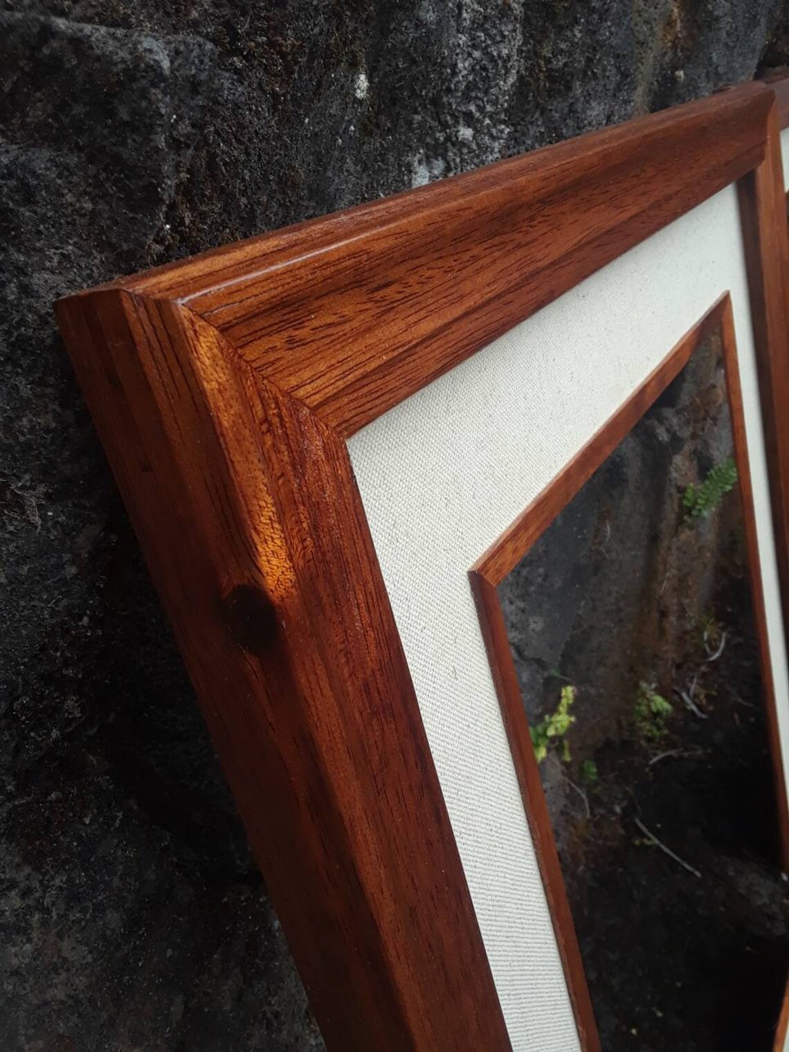 Formal Hawaiian Koa Wood Picture Frames With Inner Frame and - Etsy