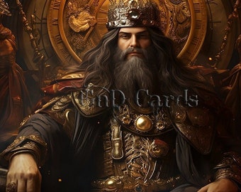 The Monarch Token Art by Marc Fishman Magic the Gathering Givememana's ...