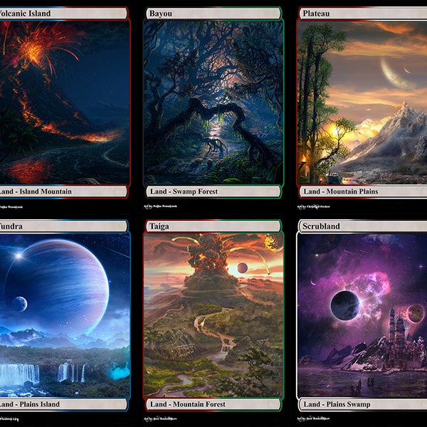 Shop Mtg Proxy Dual Lands - Etsy