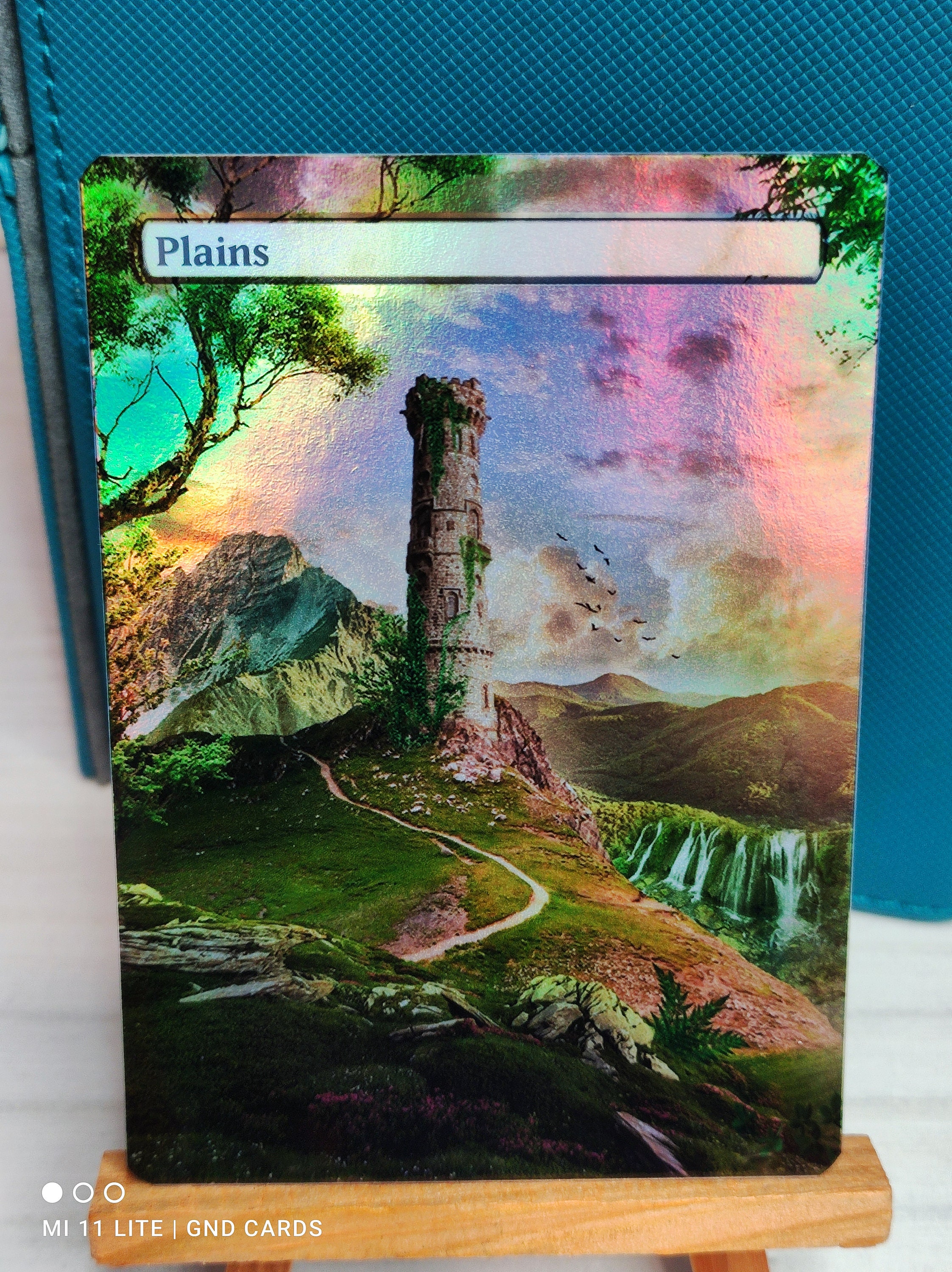 1x Plains 13 FOIL Borderless Custom Altered Basic Land MTG - Etsy UK