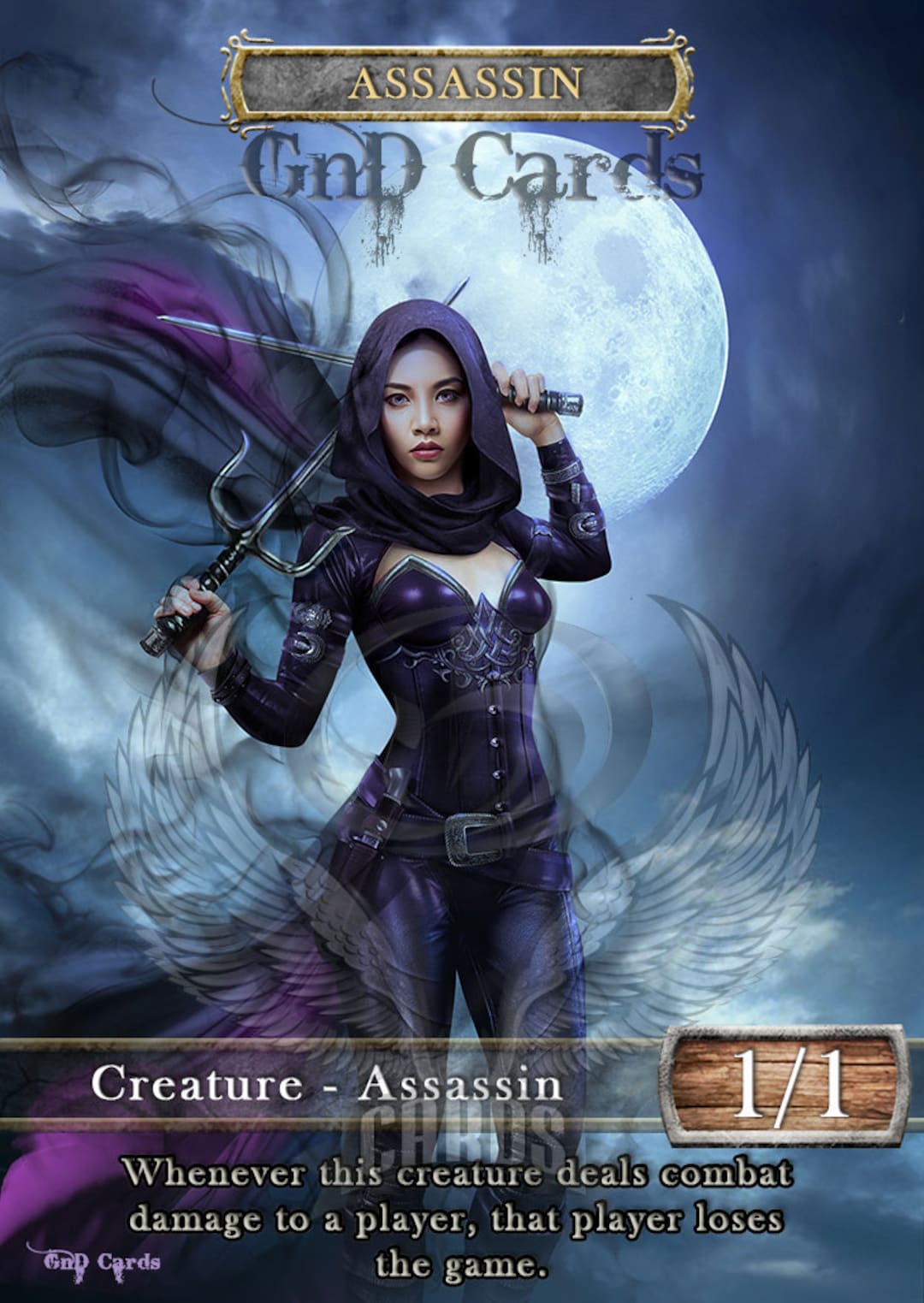 Assassin #5 TCG Token Custom Altered - Etsy