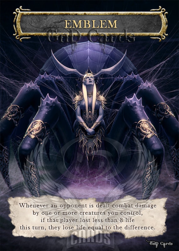 1x Lolth Spider Queen V.2 Emblem Custom Altered - Etsy Canada