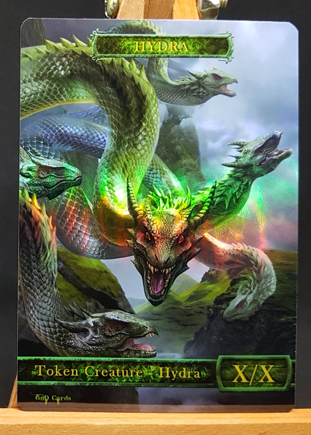 1x Hydra 2 FOIL LAMINATED Custom Altered Token - Etsy.de