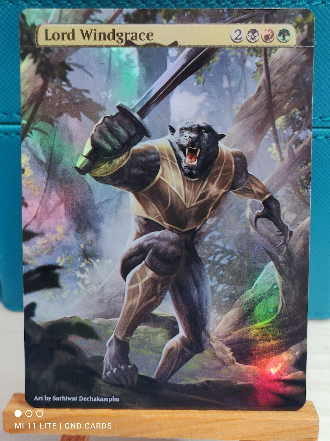 1x Foil Altered Art Lord Windgrace MTG - Etsy