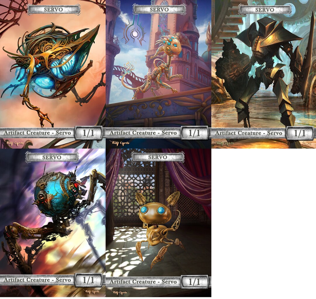 Servo Pack TCG Tokens Custom Altered - Etsy