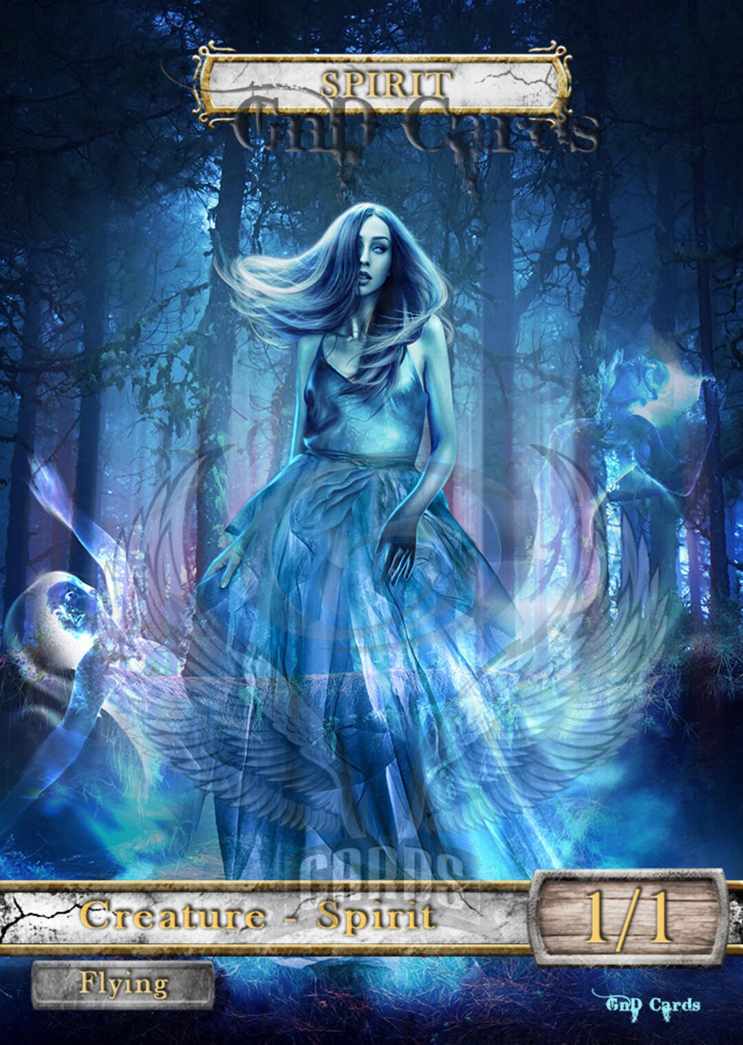 Spirit #18 TCG Token Custom Altered - Etsy
