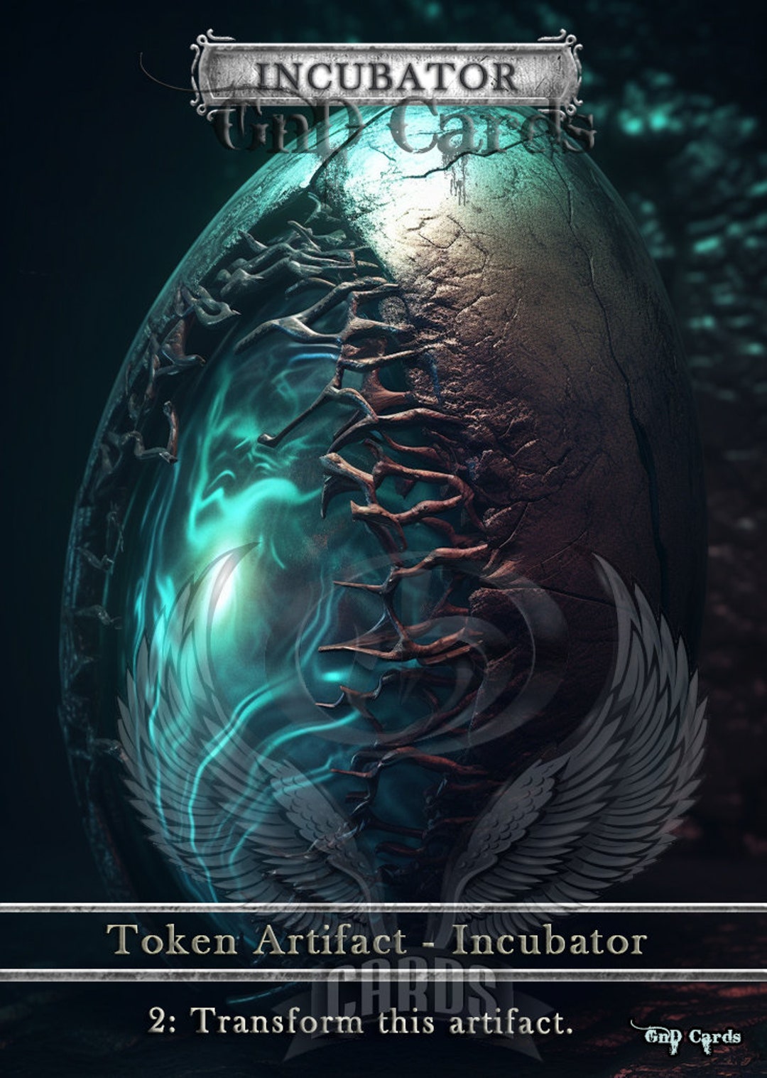 Incubator #1 TCG Token Custom Altered - Etsy