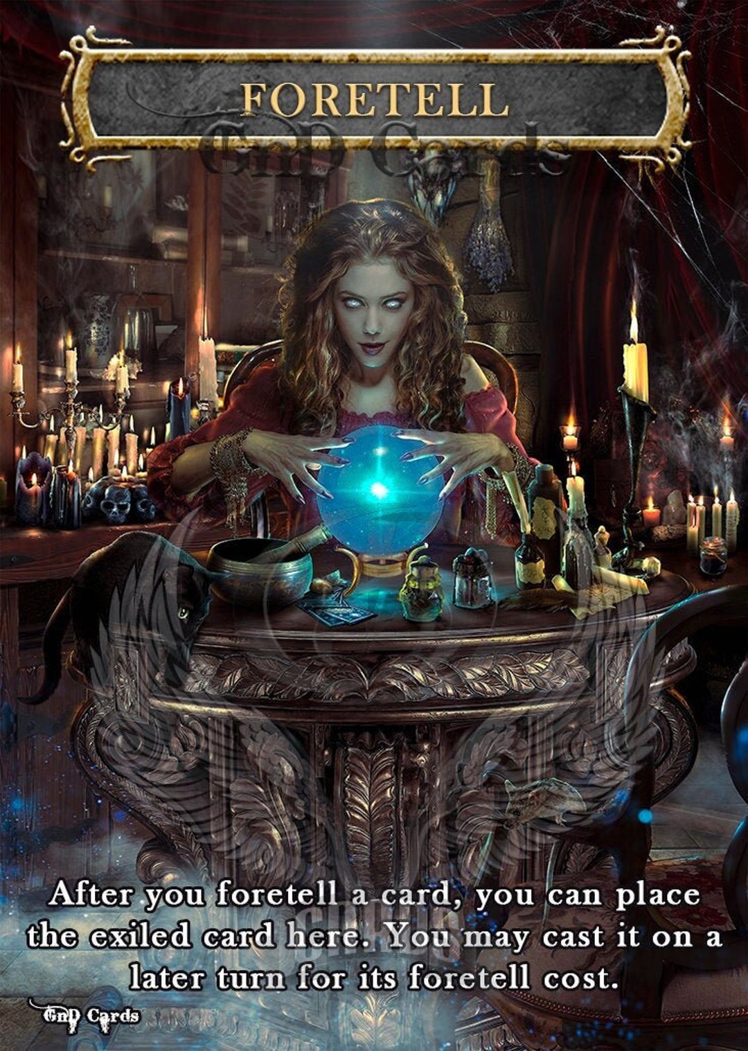 Foretell TCG Token Custom Altered - Etsy