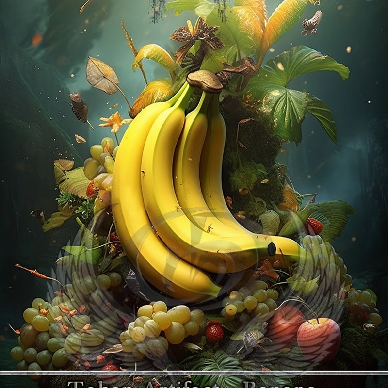 Mtg Banana Token - Etsy