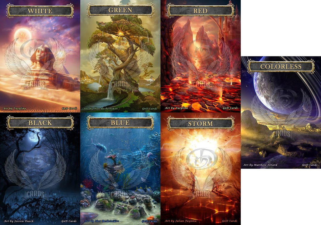 Value Pack of Storm-mana Counters #3 (all Mana+colorless+storm) - Etsy