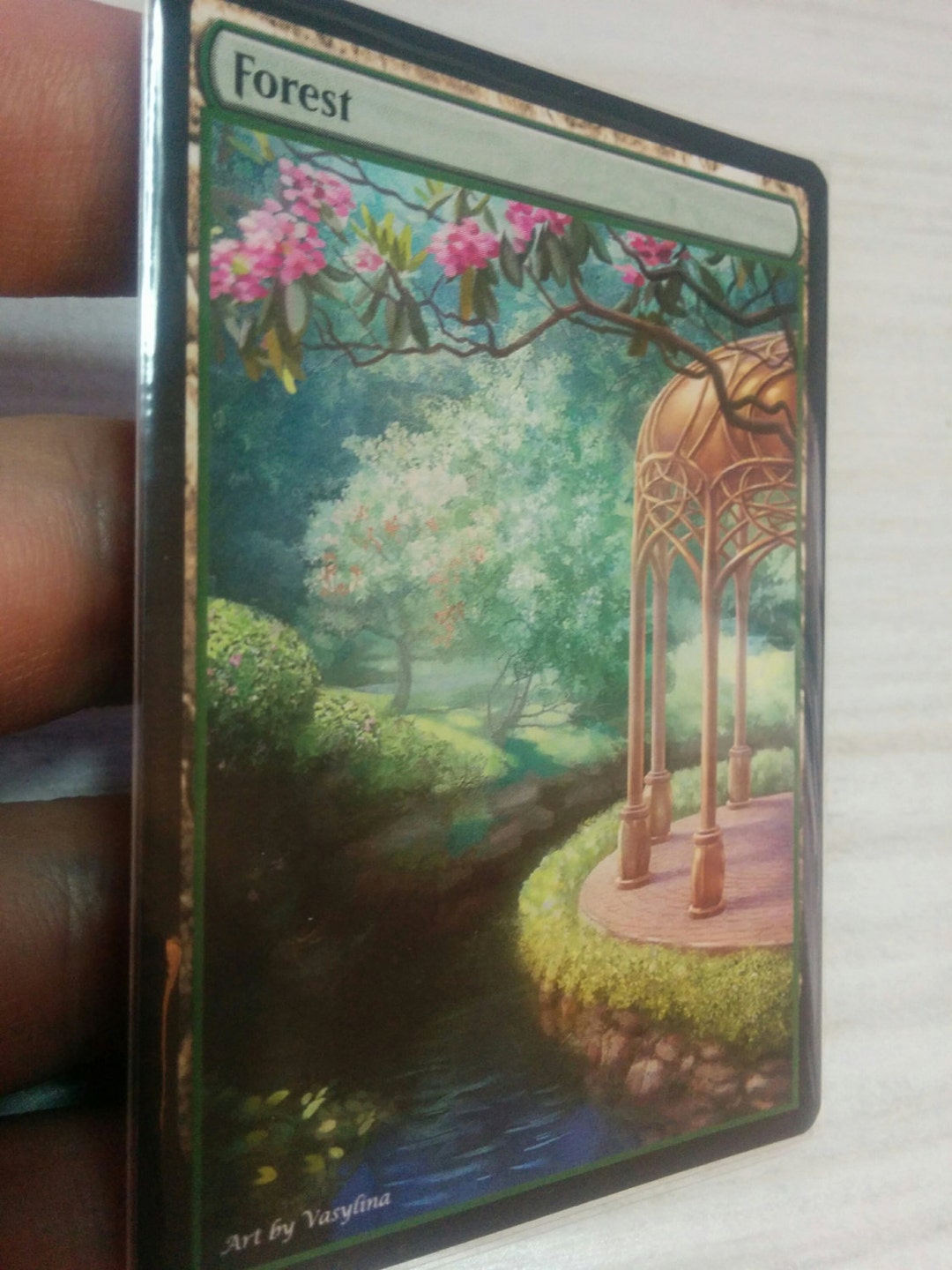 1x Forest 20 Extended Textless Full Art Custom Altered Basic Land MTG ...