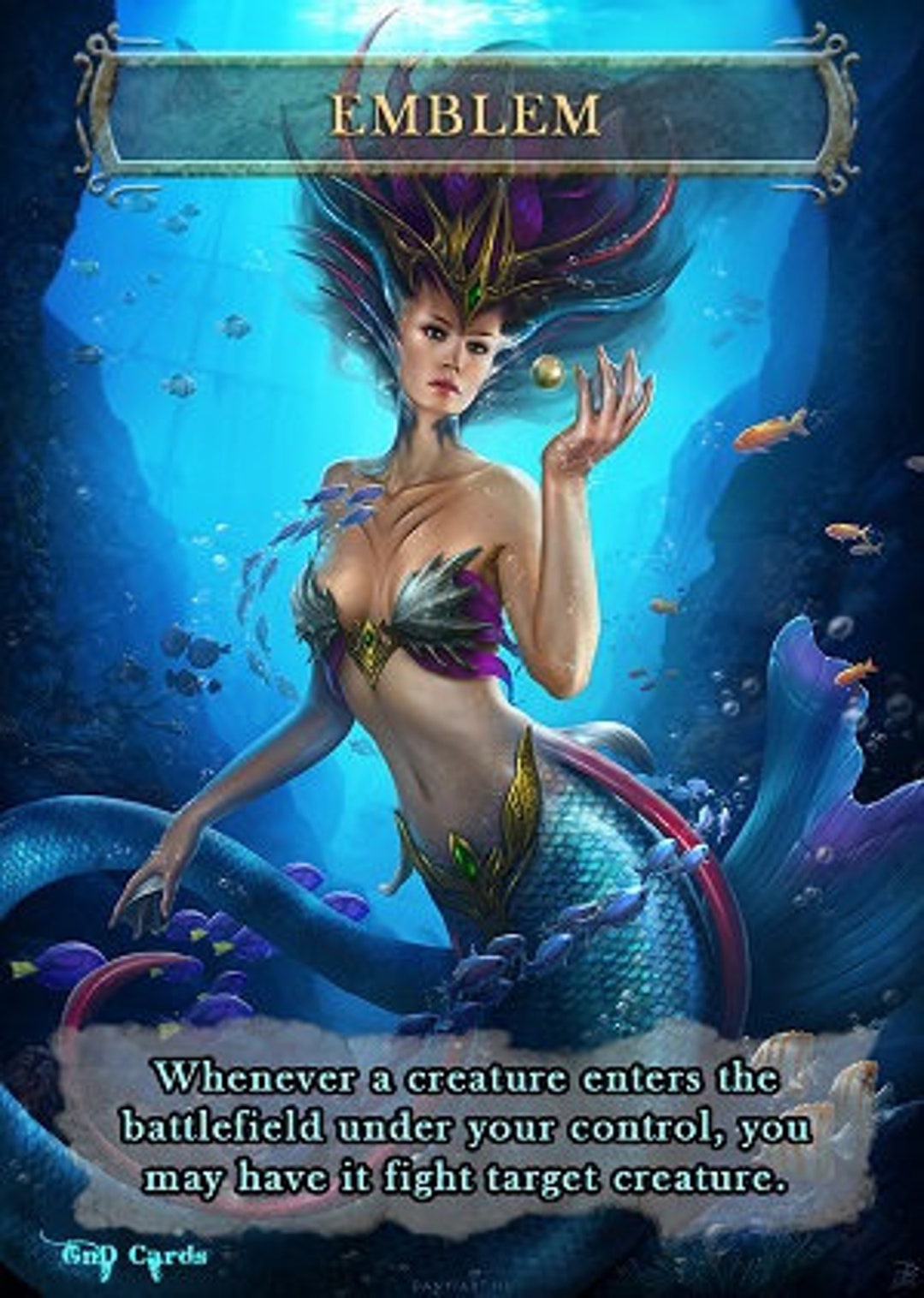 1x Kiora Master of the Depths Emblem #1 Custom Altered - Etsy