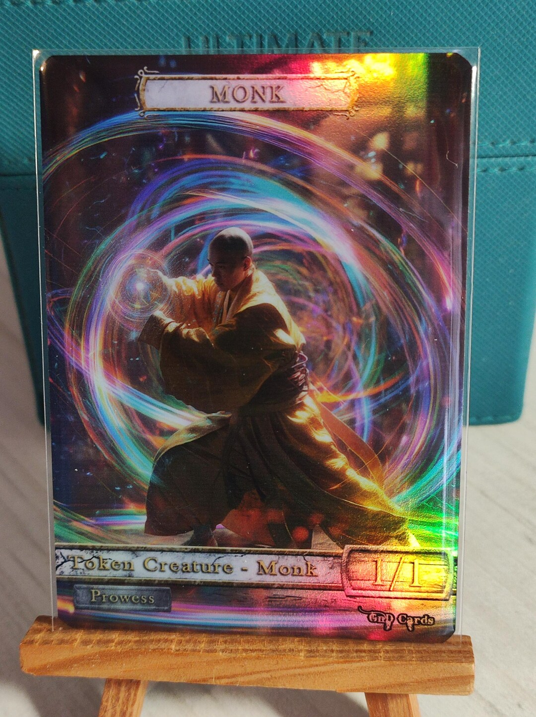 1x *foil* Monk #11 Custom Altered Token - Etsy