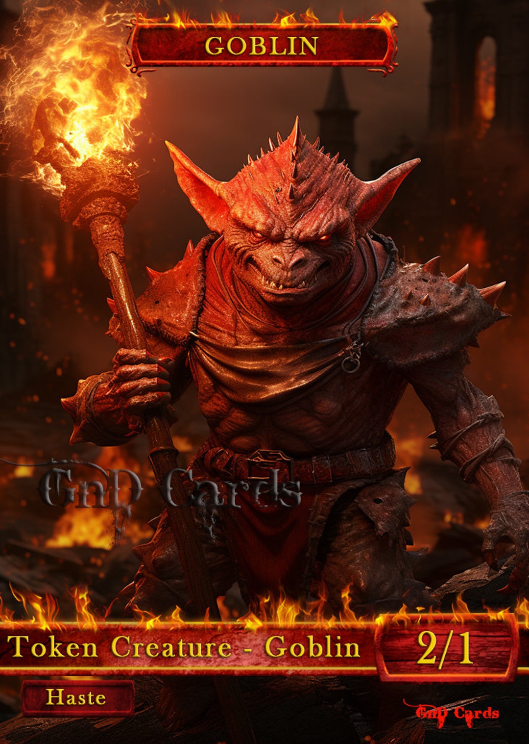 3x Goblin 11 Custom Altered Tokens - Etsy
