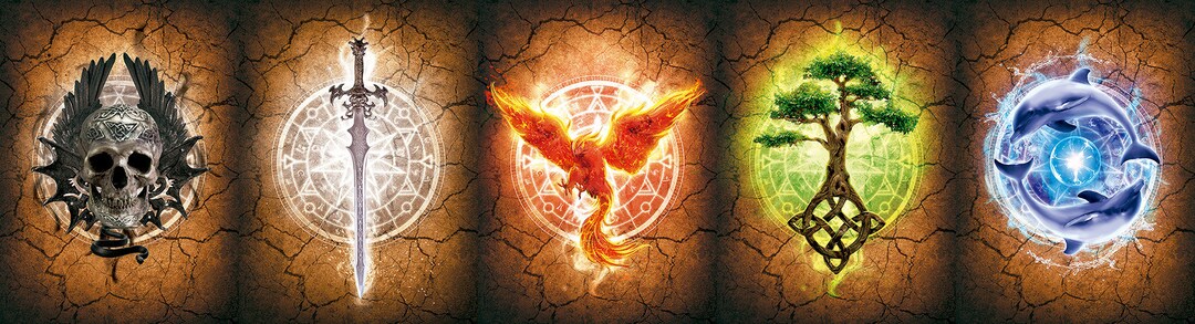 Pack of Mana Counters 4 only the 5 Colors - Etsy