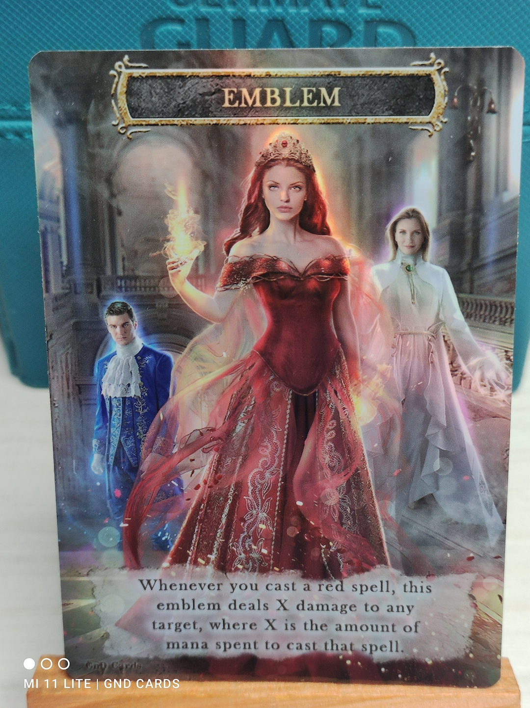 1x *foil* Chandra, Dressed to Kill Emblem Custom Altered - Etsy