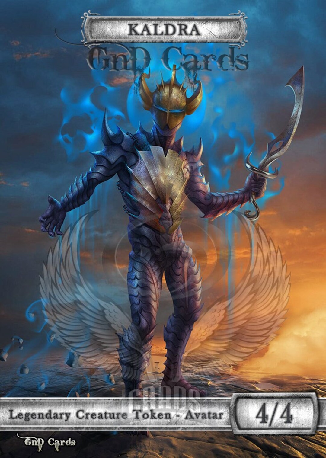 Kaldra #3 TCG Token Custom Altered - Etsy