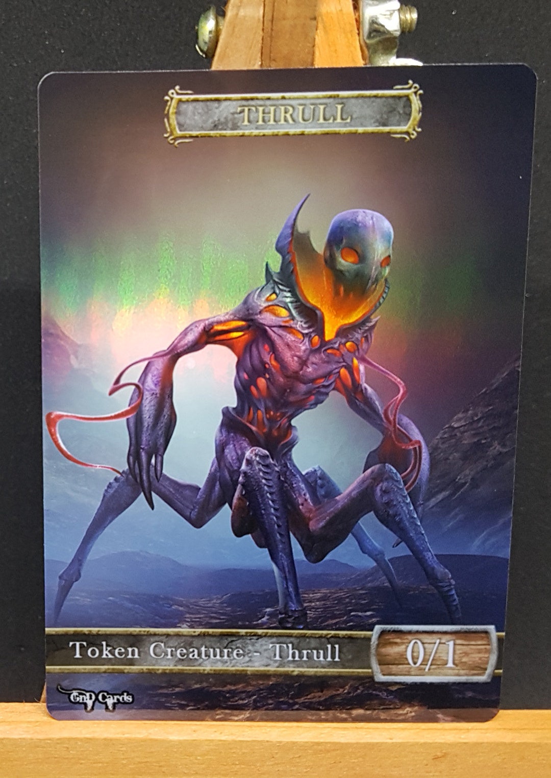 1x Thrull #1 *FOIL LAMINATED* Custom Altered Token - Etsy