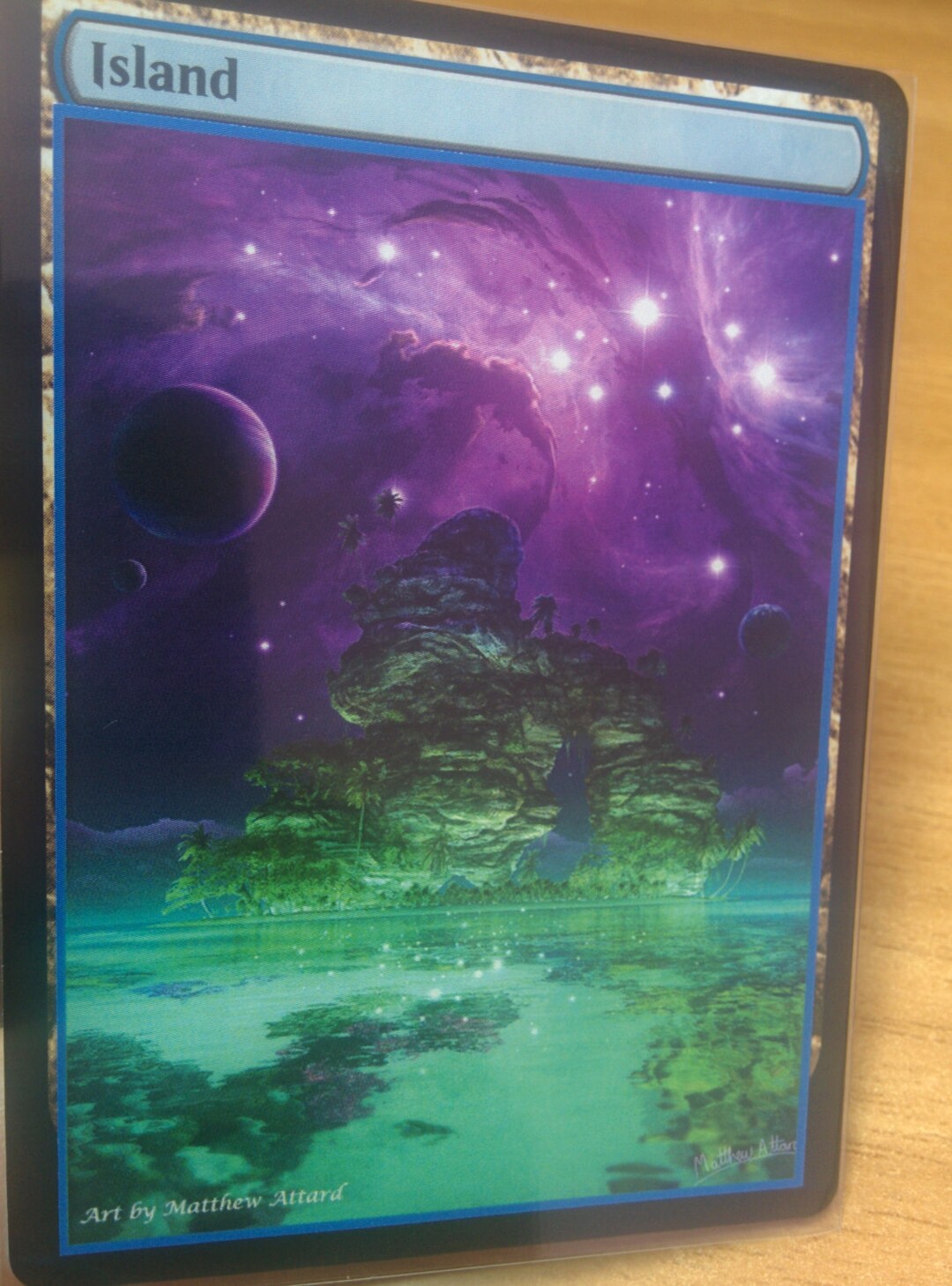 1x Island 13 Extended Textless Full Art Custom Altered Basic Land MTG ...