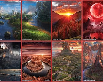Mtg Non Basic Lands - Etsy