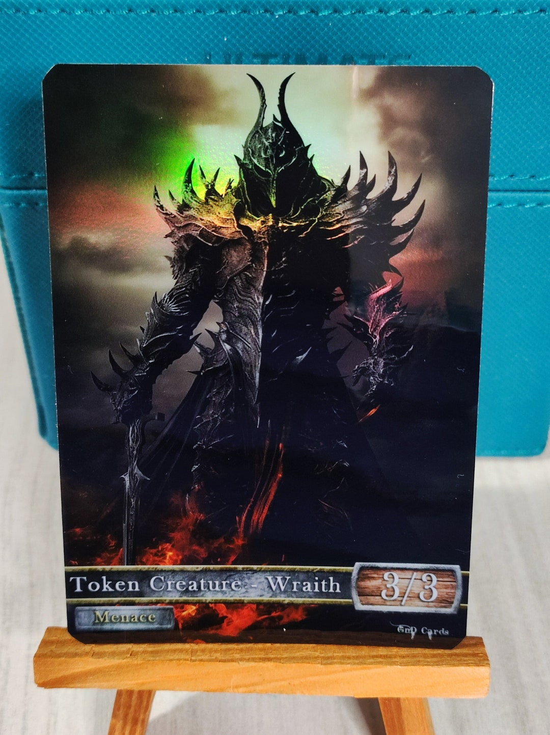 1x Wraith #2 *FOIL LAMINATED* Custom Altered Token - Etsy