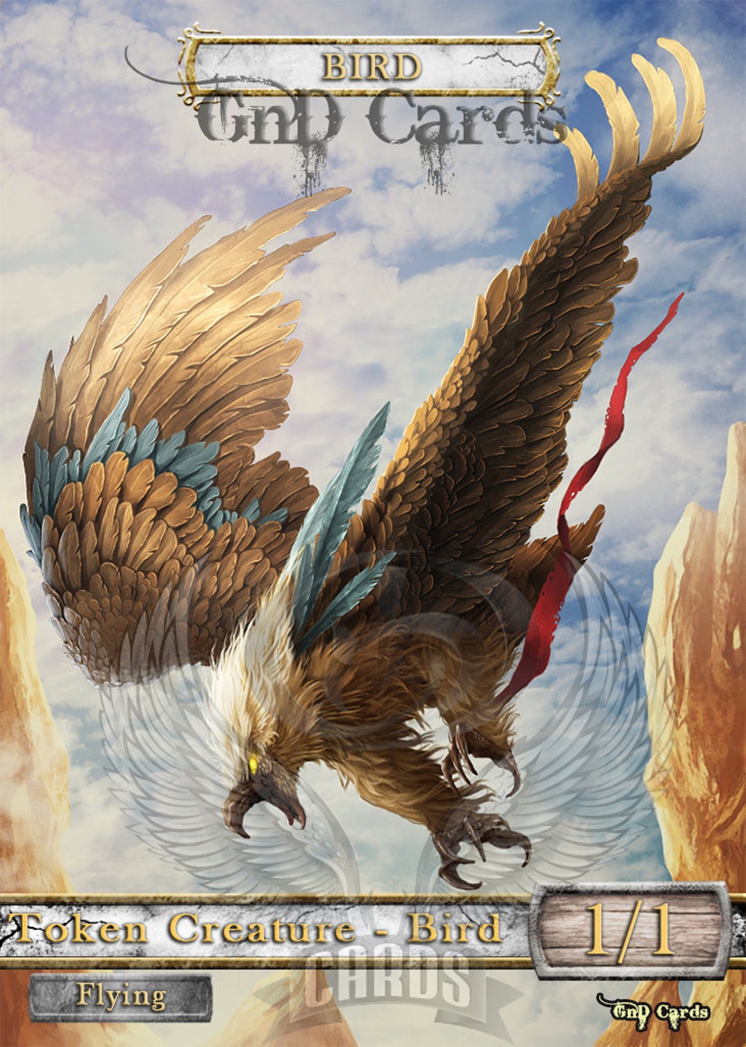 Bird #1 TCG Token Custom Altered - Etsy