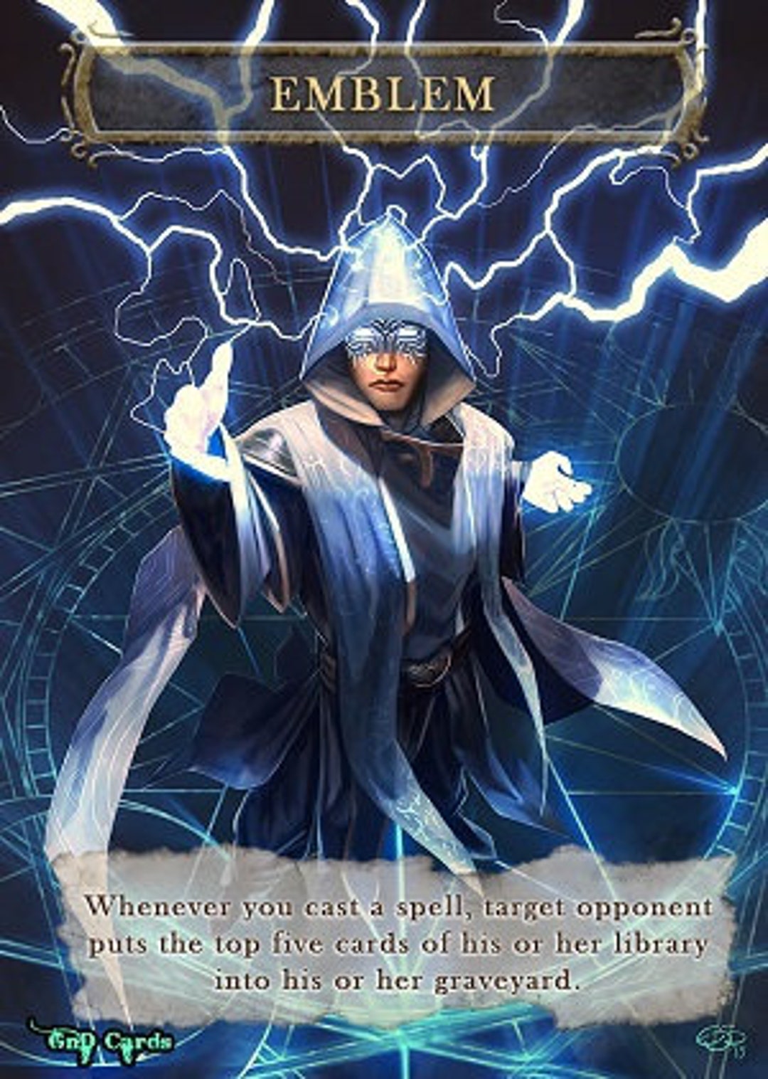 1x Jace Telepath Unbound Emblem Custom Altered - Etsy