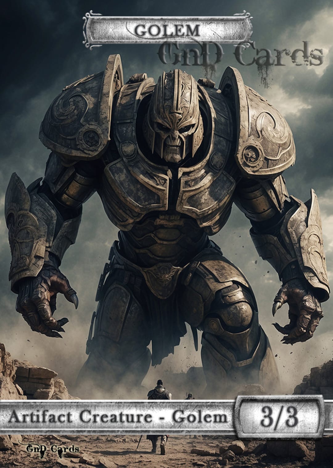 Golem 8 TCG Token Custom Altered - Etsy