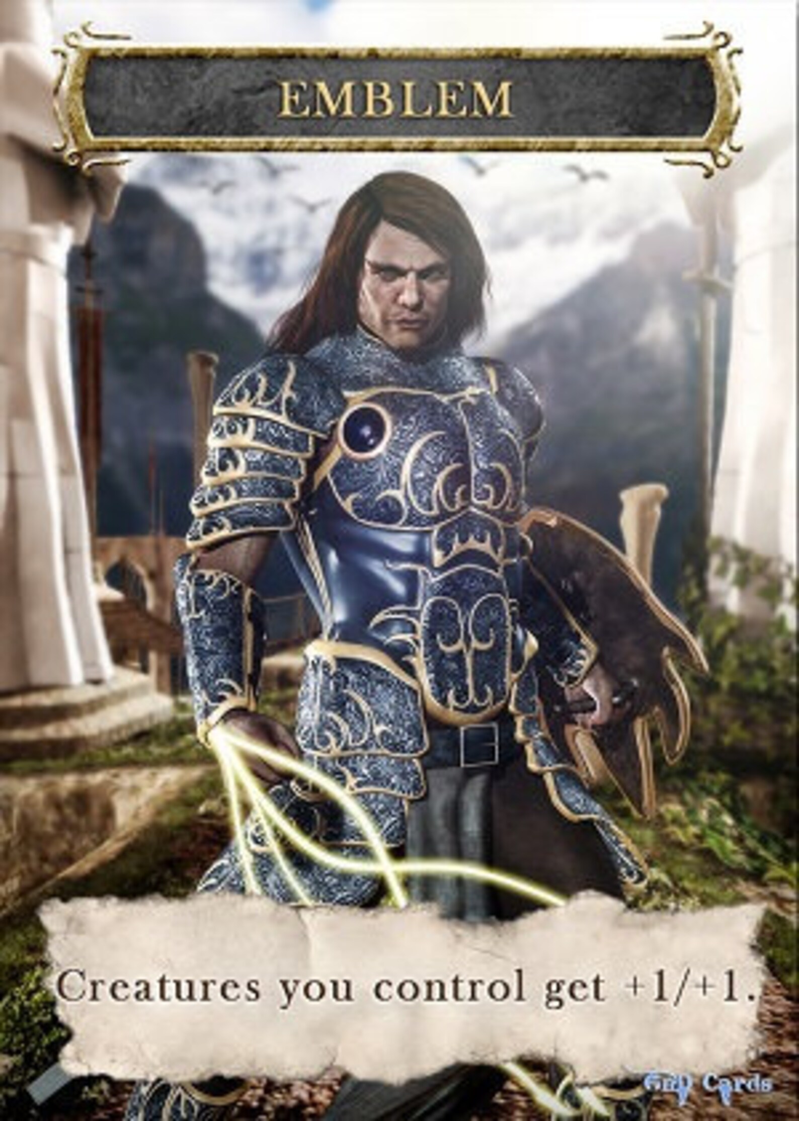 1x Gideon Ally of Zendikar Emblem 1 Custom Altered - Etsy