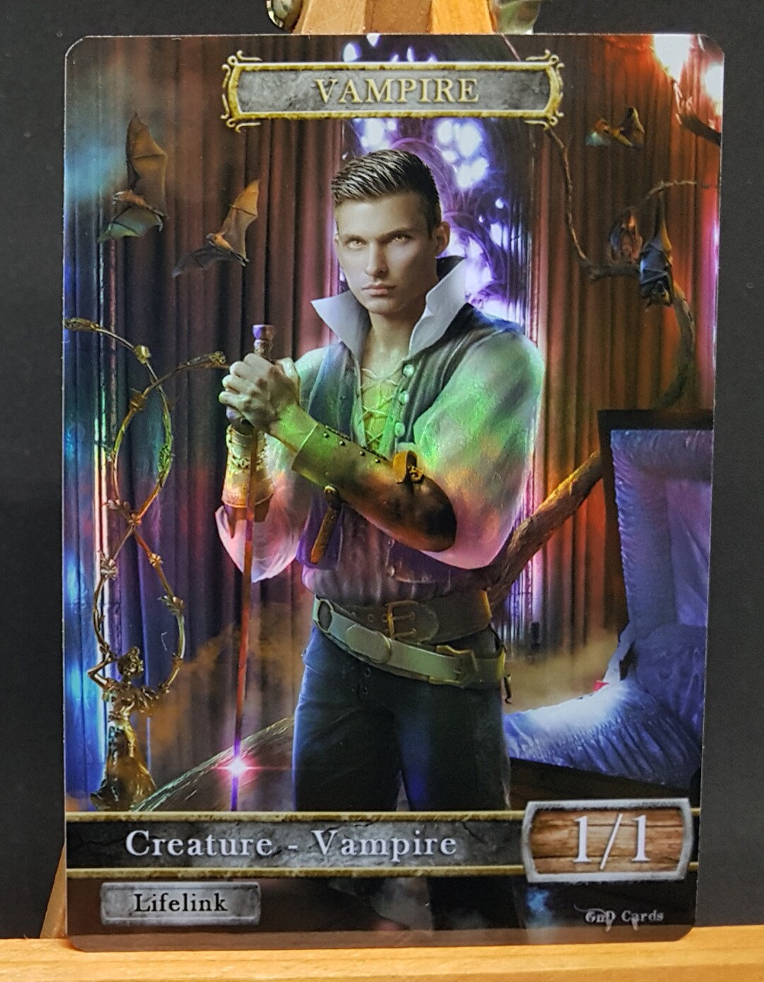 1x Vampire 24 FOIL LAMINATED Custom Altered Token Gnd Cards - Etsy UK